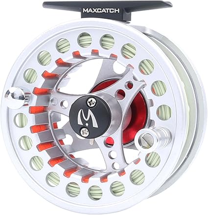 M MAXIMUMCATCH Maxcatch ECO Large Arbor Fly Fishing Reel (5/6wt) and ...